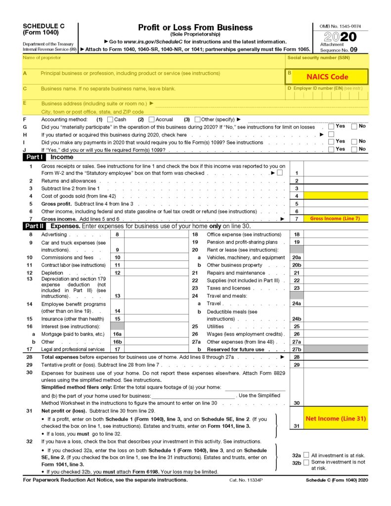 ppp-second-draw-application-tutorial-self-employed-schedule-c-1099